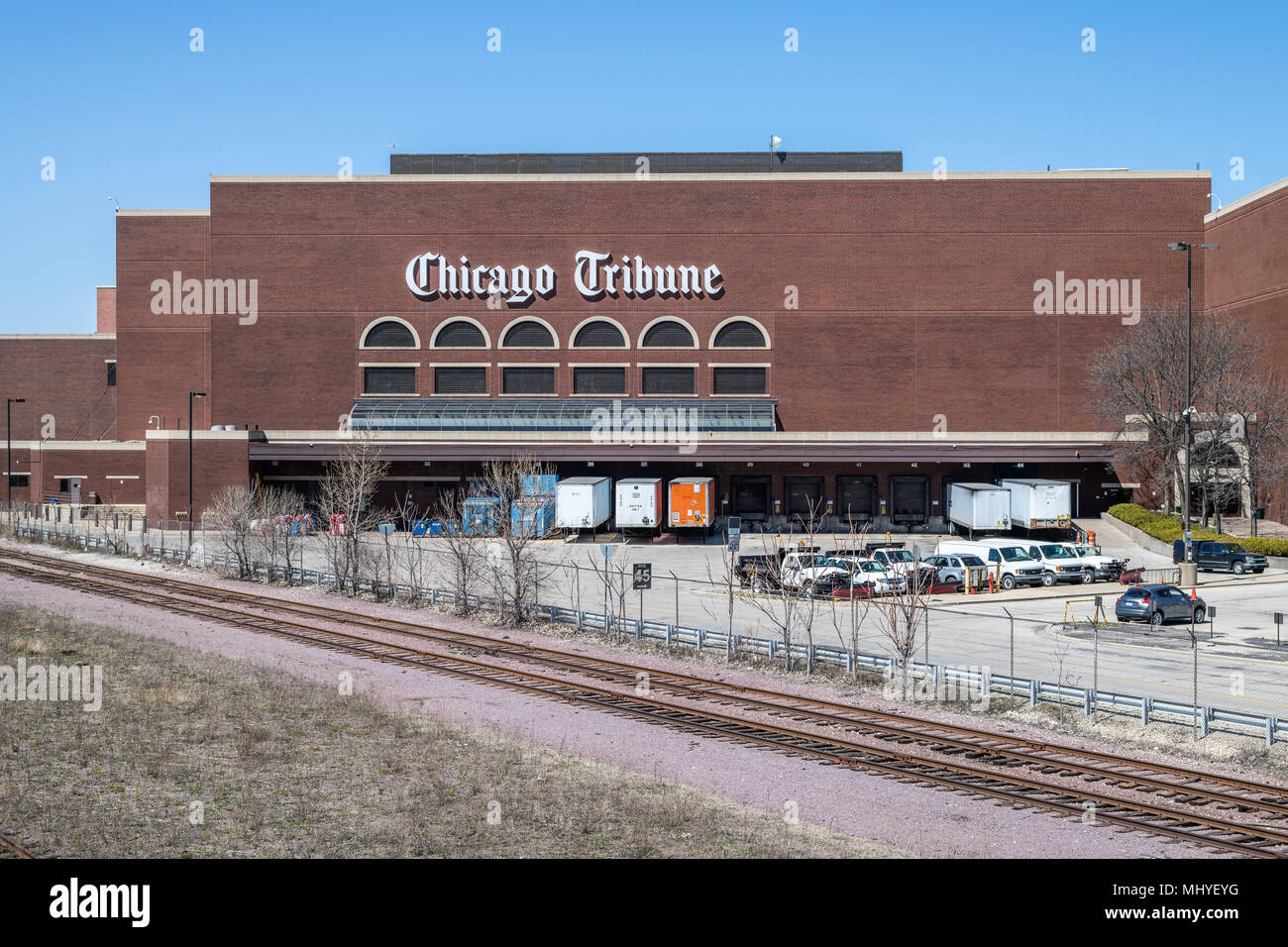 Site of the Chicago Tribune Freedom Center, slated for demolition and ...