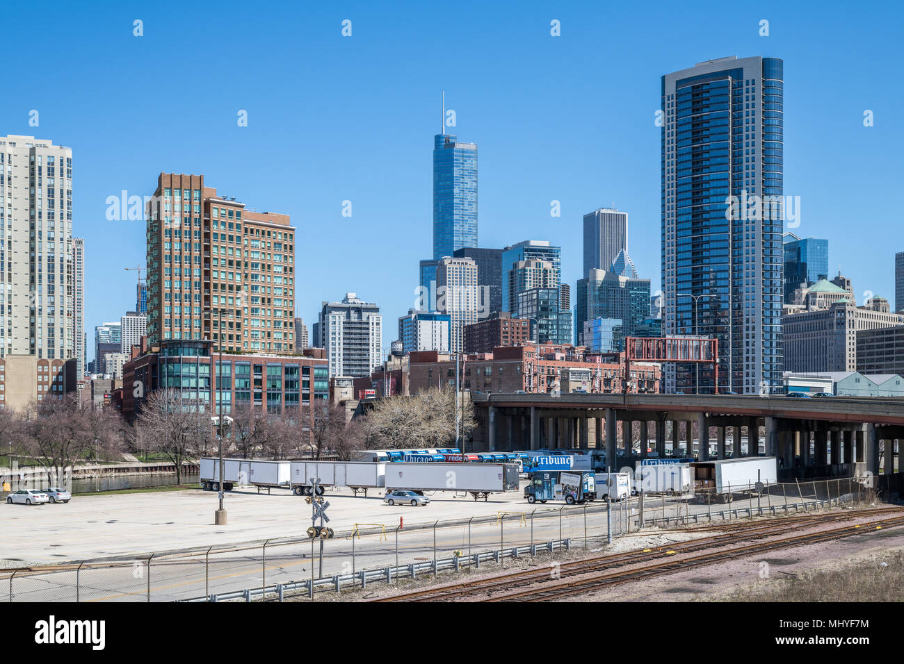 Site of the Chicago Tribune Freedom Center, slated for demolition and ...