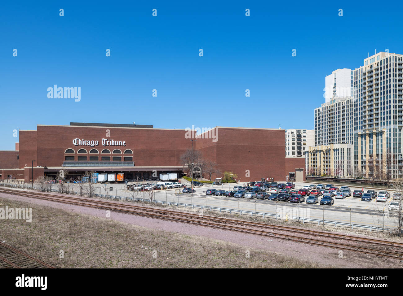 Site of the Chicago Tribune Freedom Center, slated for demolition and ...