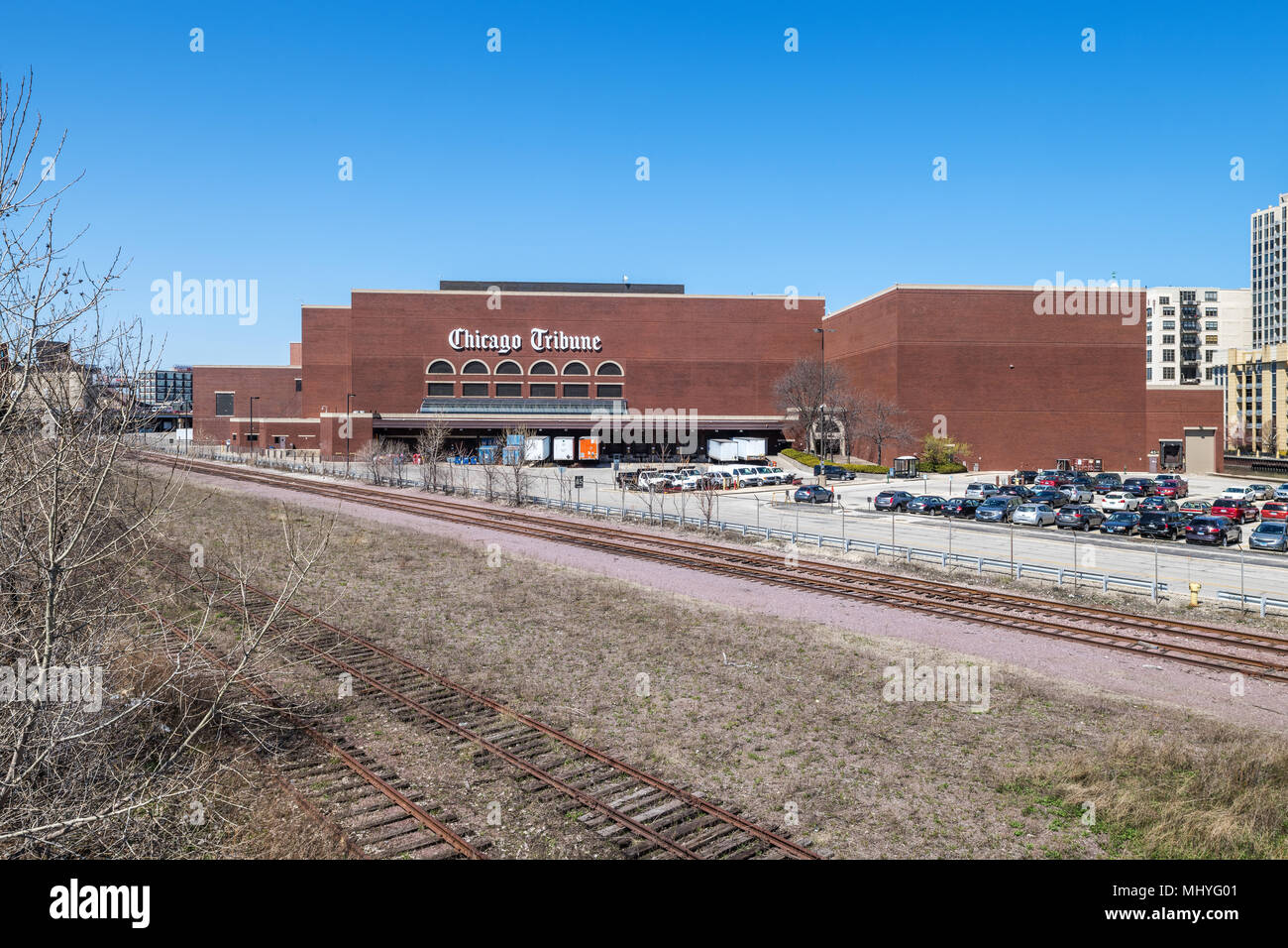 Site of the Chicago Tribune Freedom Center, slated for demolition and ...