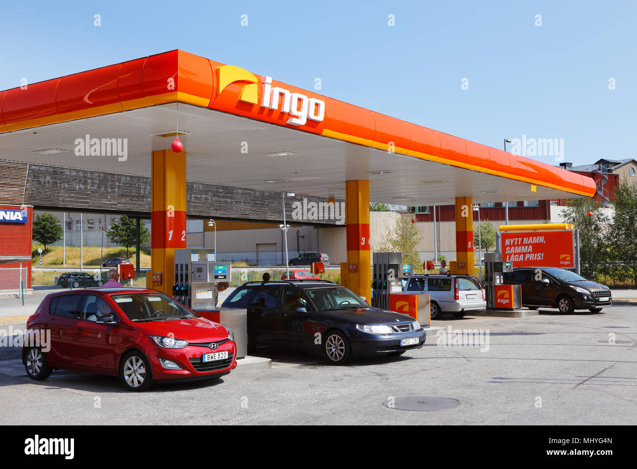 Ingo gas station hi-res stock photography and images - Alamy