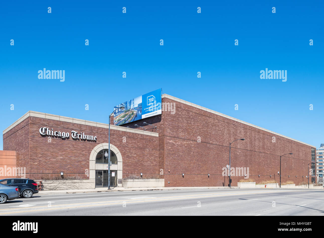 Site of the Chicago Tribune Freedom Center, slated for demolition and ...