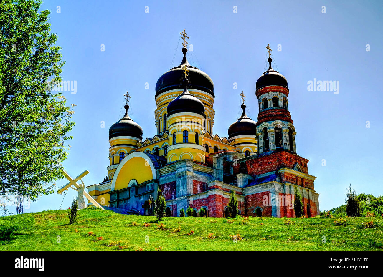 Exterior view to Saint Pantaleon church of Peter and Paul cathedral at ...