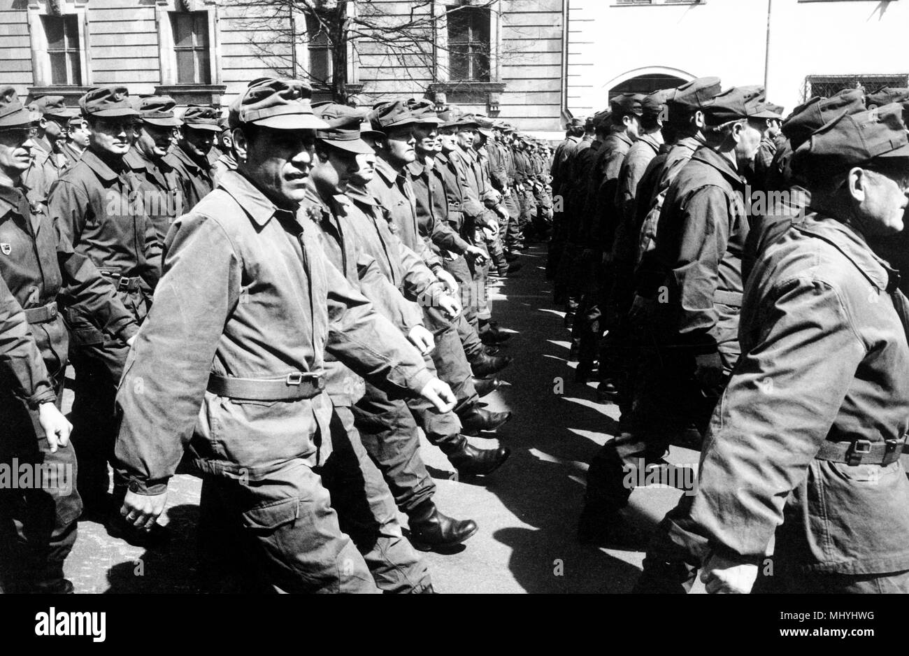 East germany parade hi-res stock photography and images - Alamy