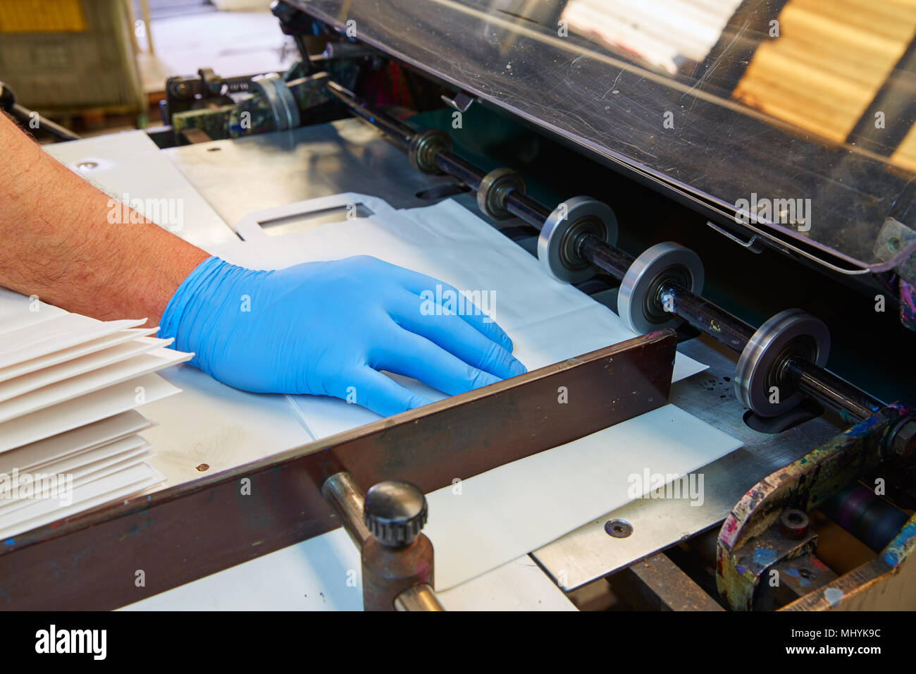 Cmyk in print manufacturing hi-res stock photography and images - Alamy
