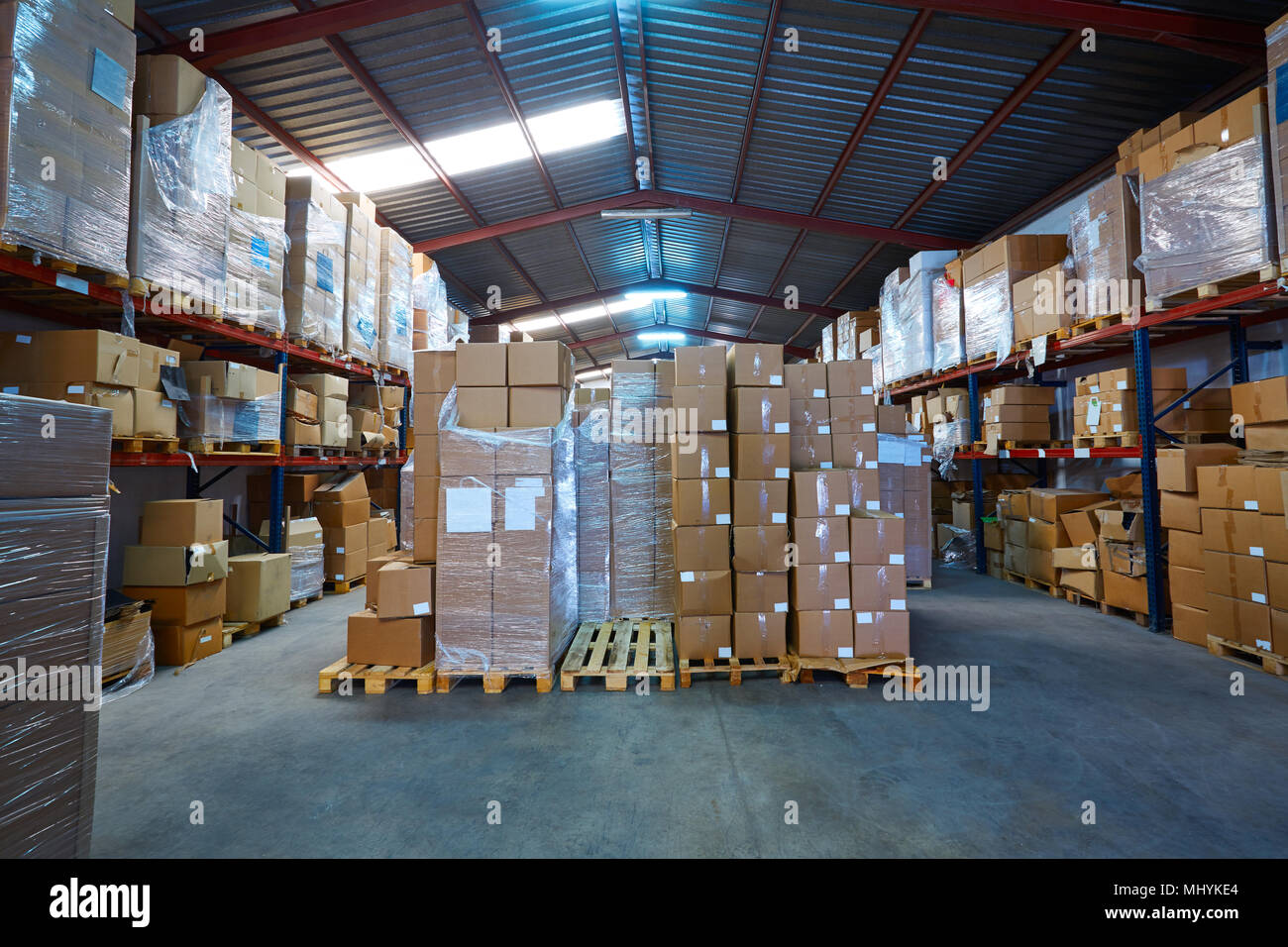 Large group stacked boxes hi-res stock photography and images - Alamy