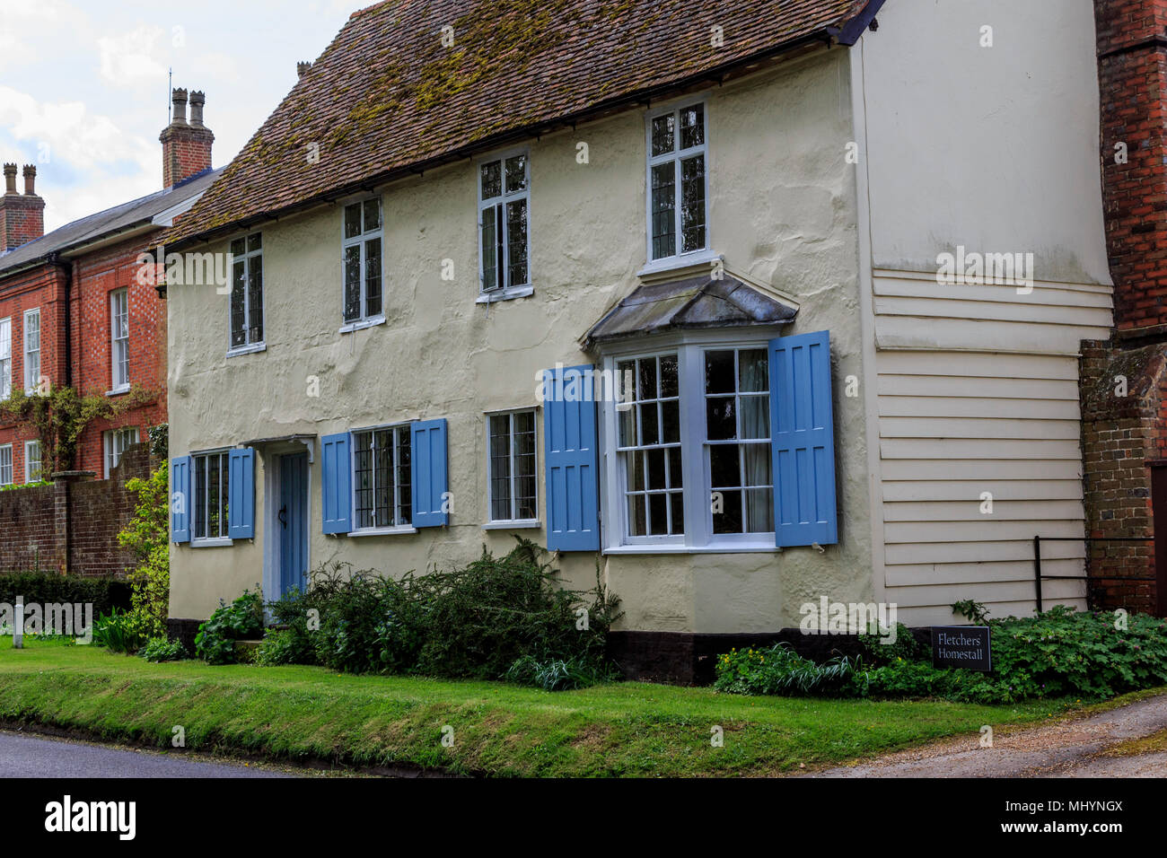 pretty and desirable village of much hadham high street hertfordshire ...