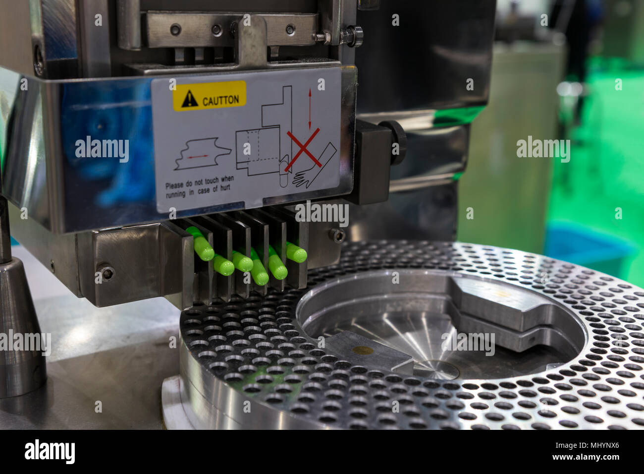 medical capsules packing process by machine ; close up Stock Photo - Alamy