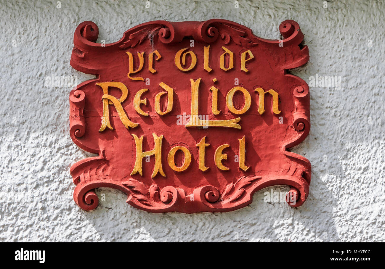 Hertfordshire best kept village sign hi-res stock photography and ...