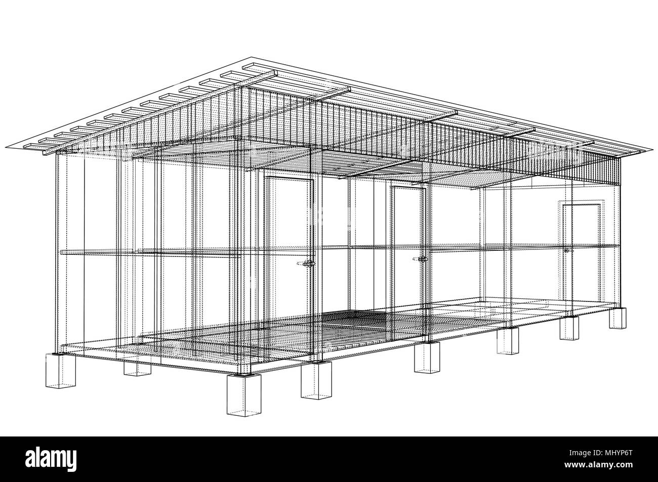 Household building project. Vector Stock Vector Image & Art - Alamy