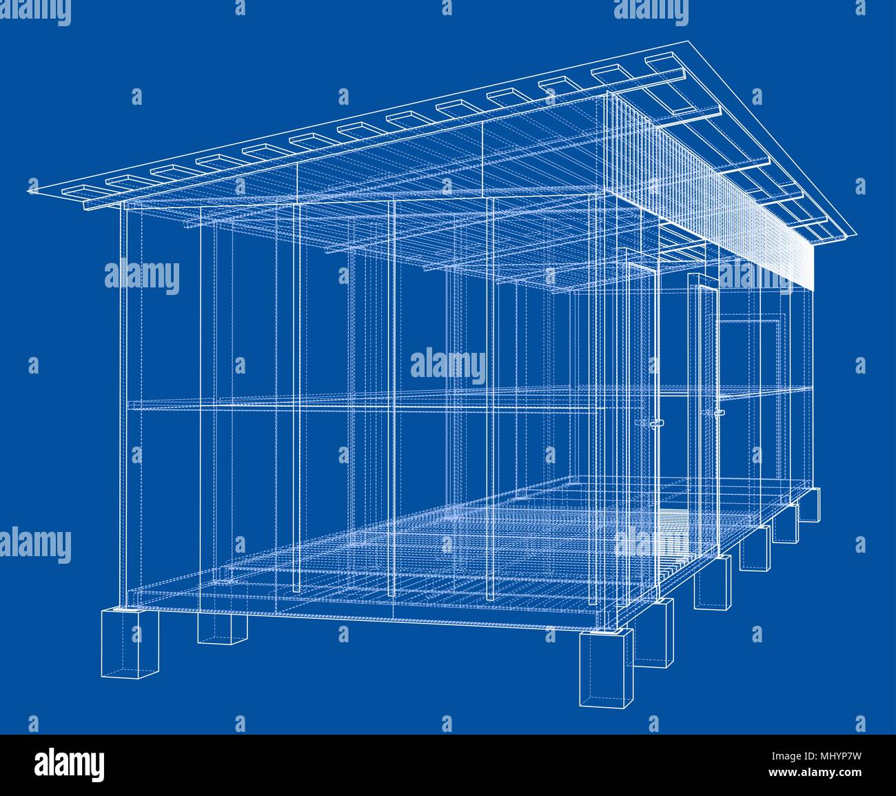 Household building project. Vector Stock Vector Image & Art - Alamy