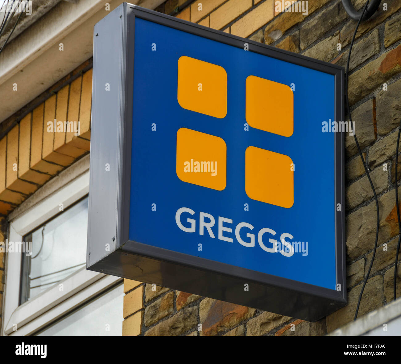 Greggs logo hi-res stock photography and images - Alamy