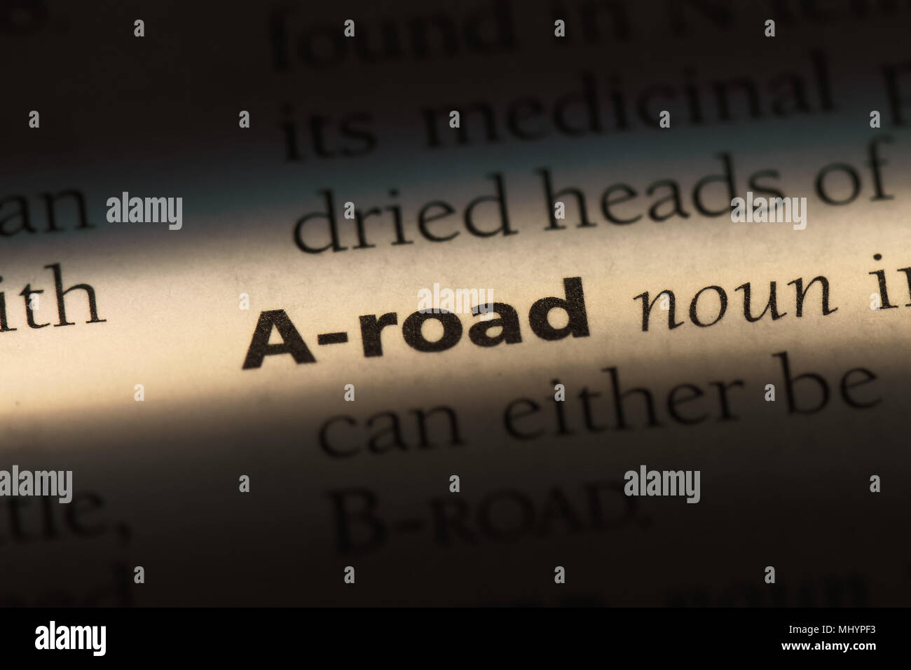 Road word hi-res stock photography and images - Alamy