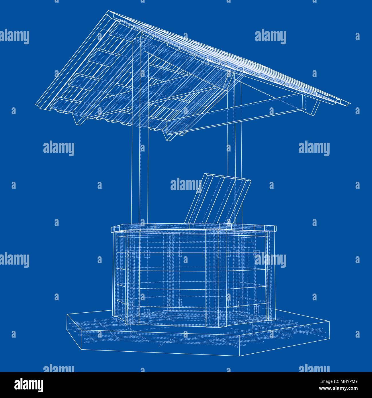 Water supply project Stock Vector Images - Alamy