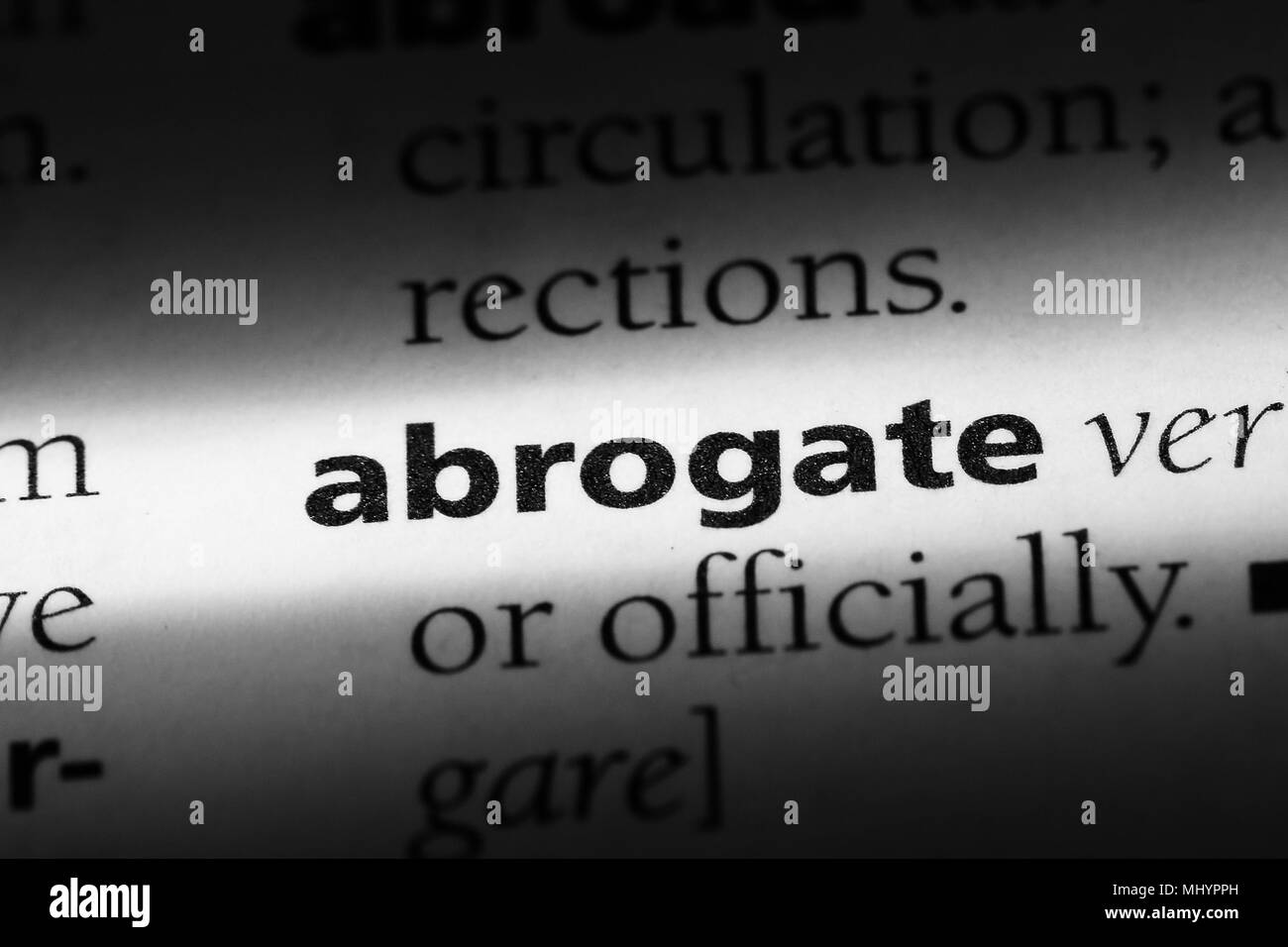 Abrogate hi-res stock photography and images - Alamy