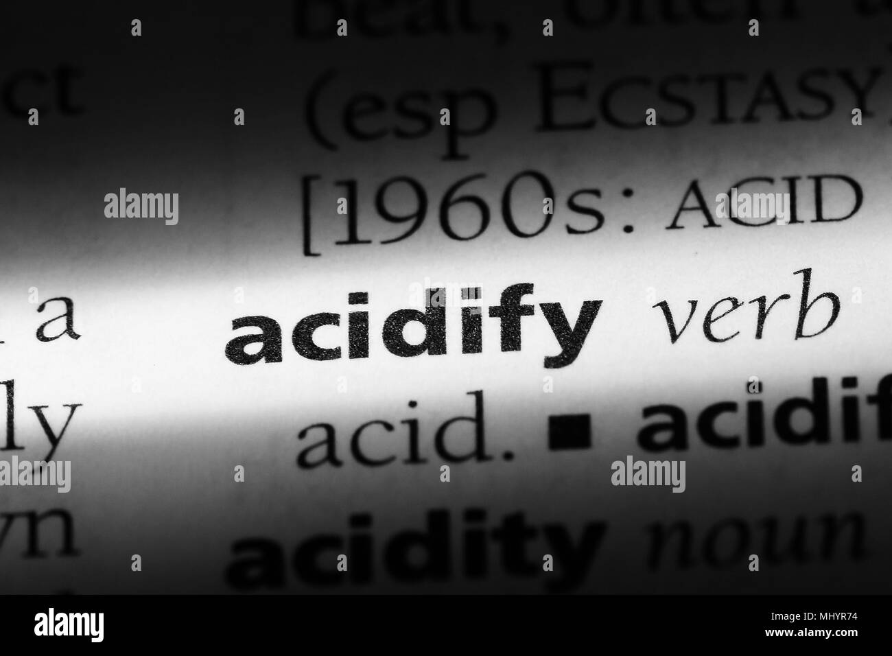 Acidify hi-res stock photography and images - Alamy