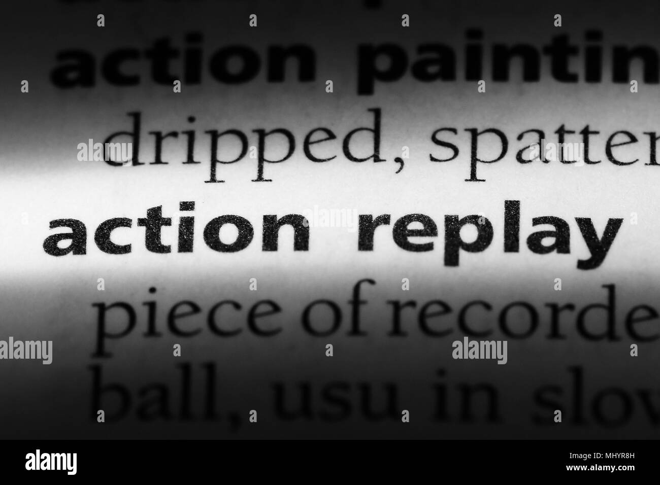 Action replay hi-res stock photography and images - Alamy