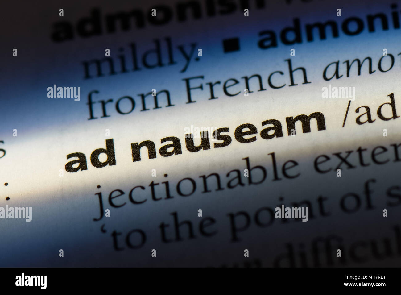 Nauseam hi-res stock photography and images - Alamy