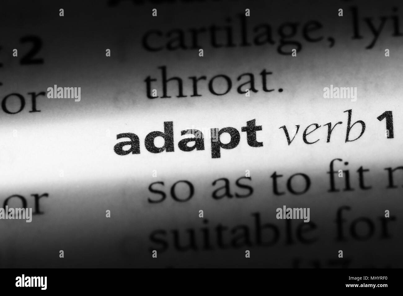 Adapt Black and White Stock Photos & Images - Alamy