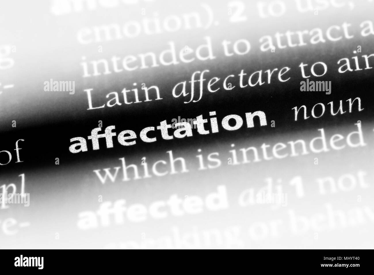 Affectation hi-res stock photography and images - Alamy