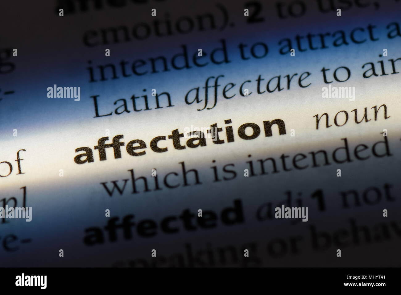 Affectation hi-res stock photography and images - Alamy