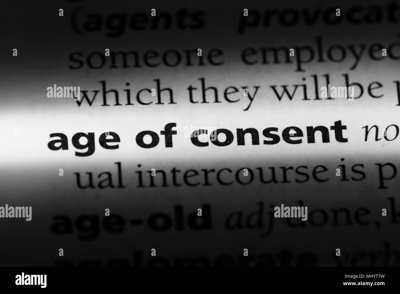 Consent Black and White Stock Photos & Images - Alamy