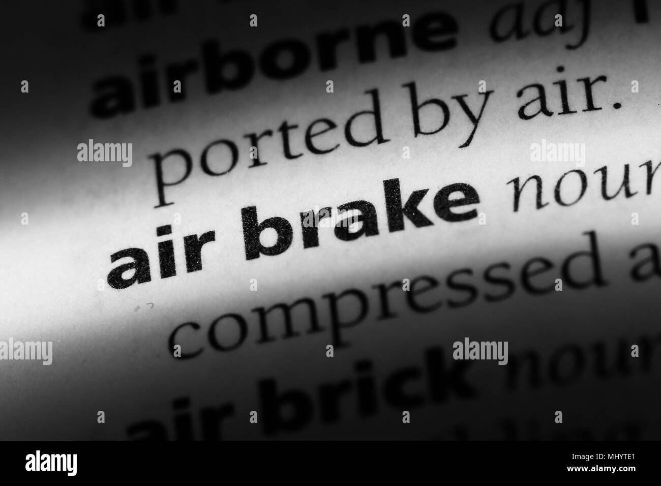 Air brake hi-res stock photography and images - Alamy