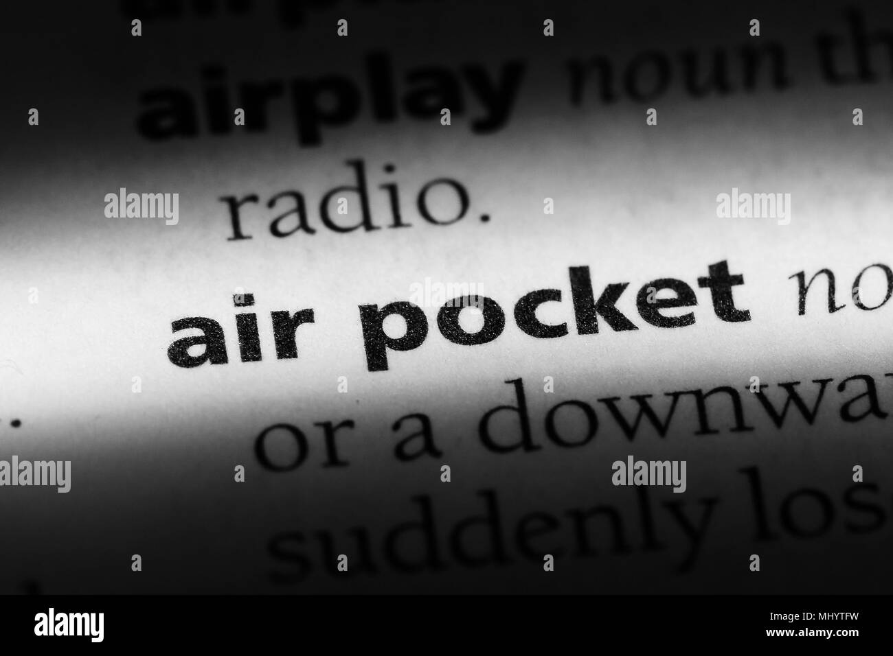 Air pocket hi-res stock photography and images - Alamy
