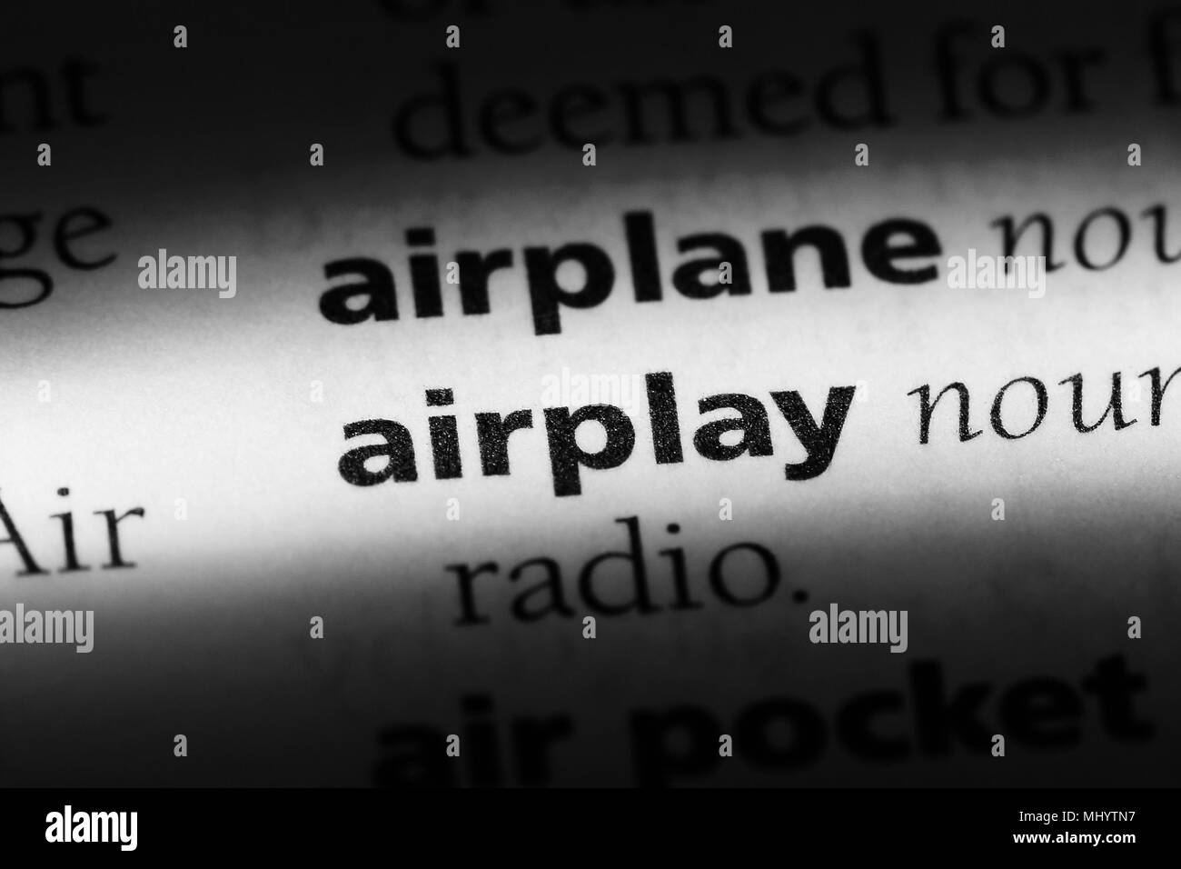 Airplay text hi-res stock photography and images - Alamy
