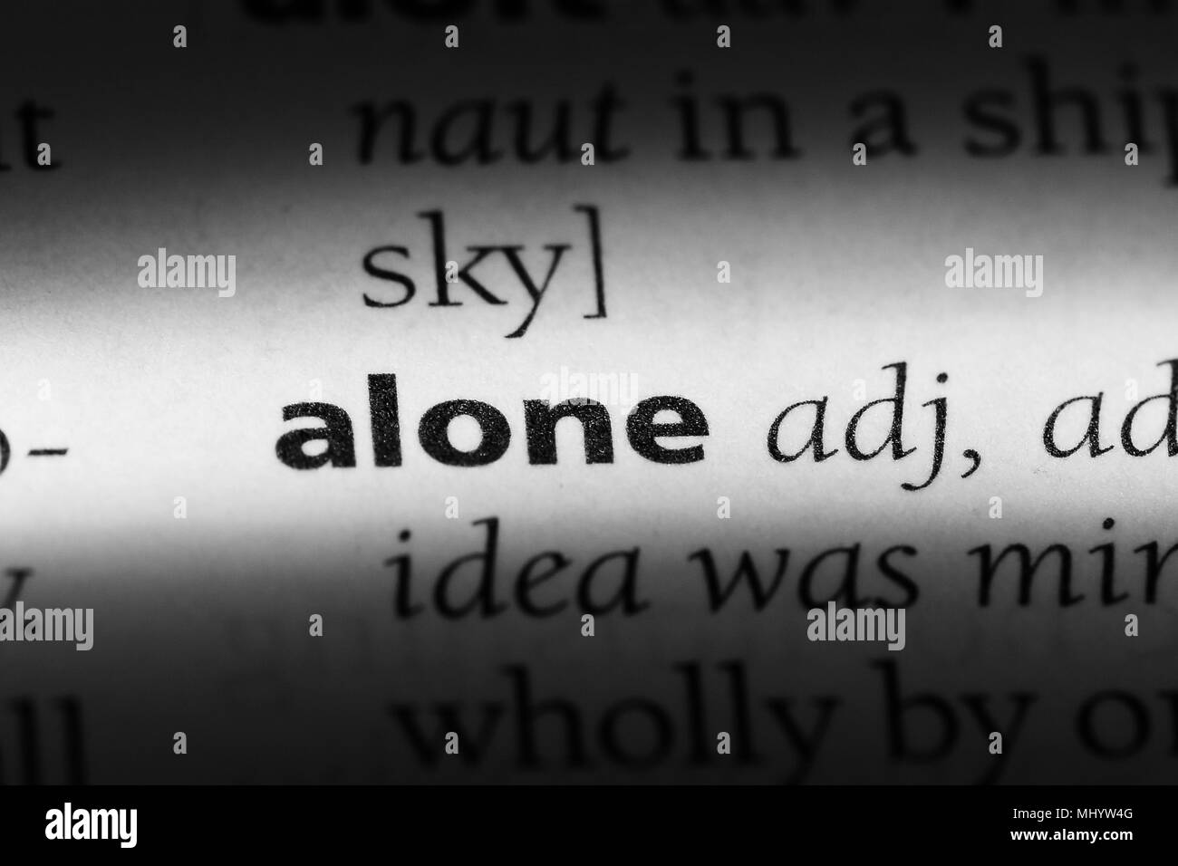 The Word Alone