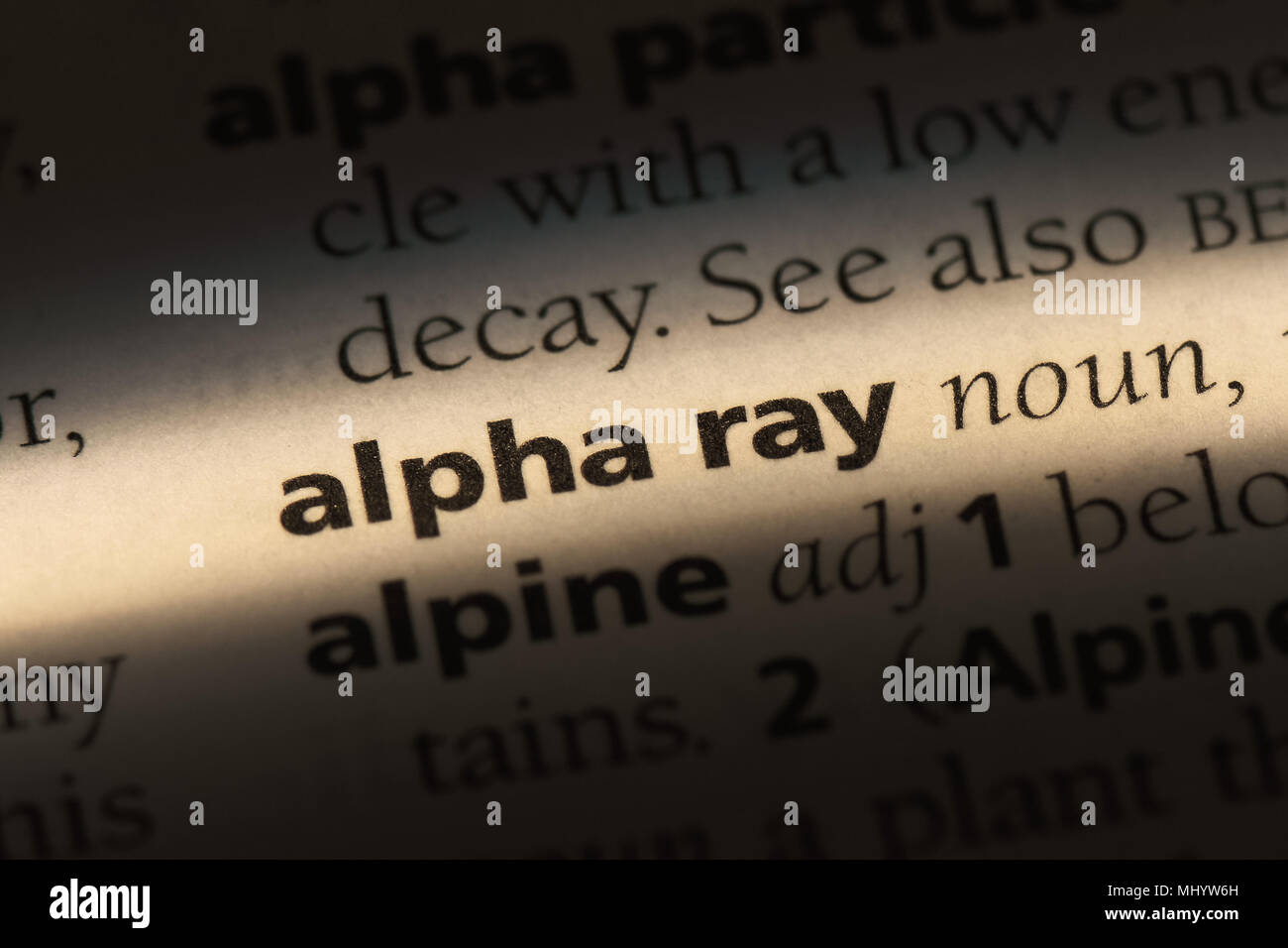 Alpha ray hi-res stock photography and images - Alamy