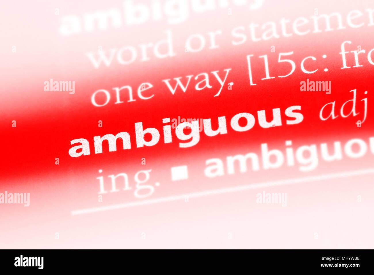 Ambiguous text hi-res stock photography and images - Alamy