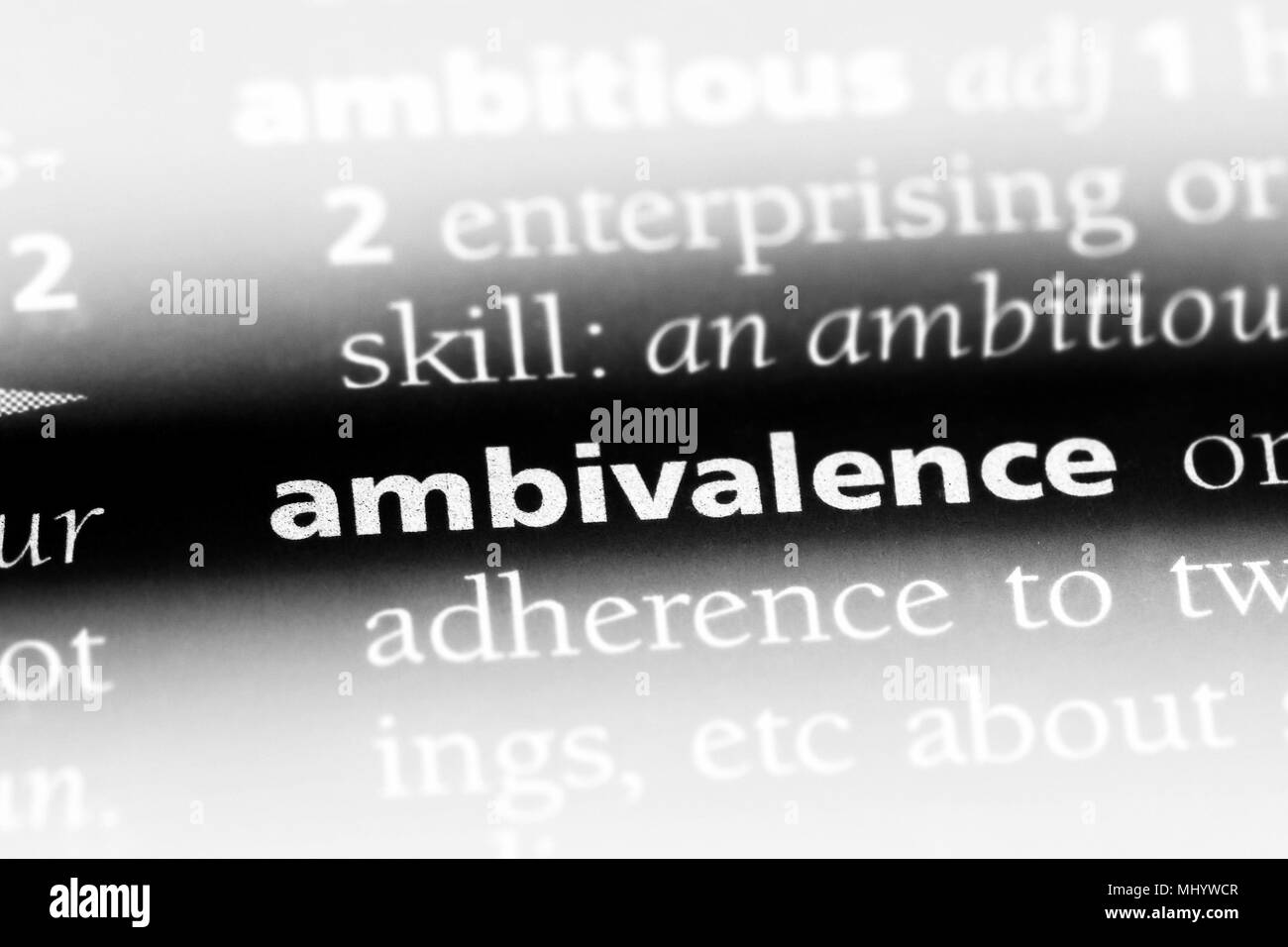 Ambivalence hi-res stock photography and images - Alamy