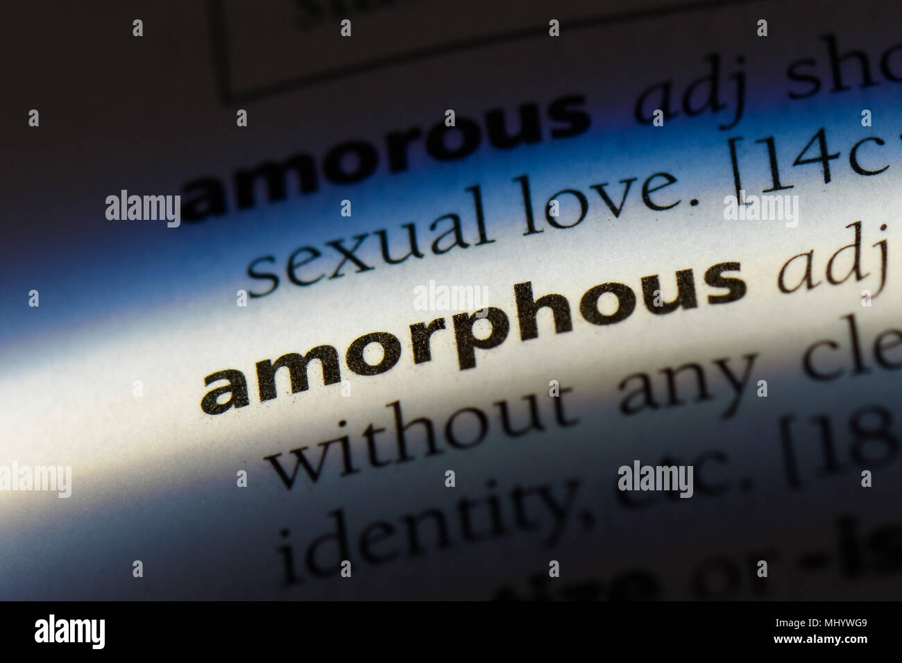 Amorphous macro hi-res stock photography and images - Alamy