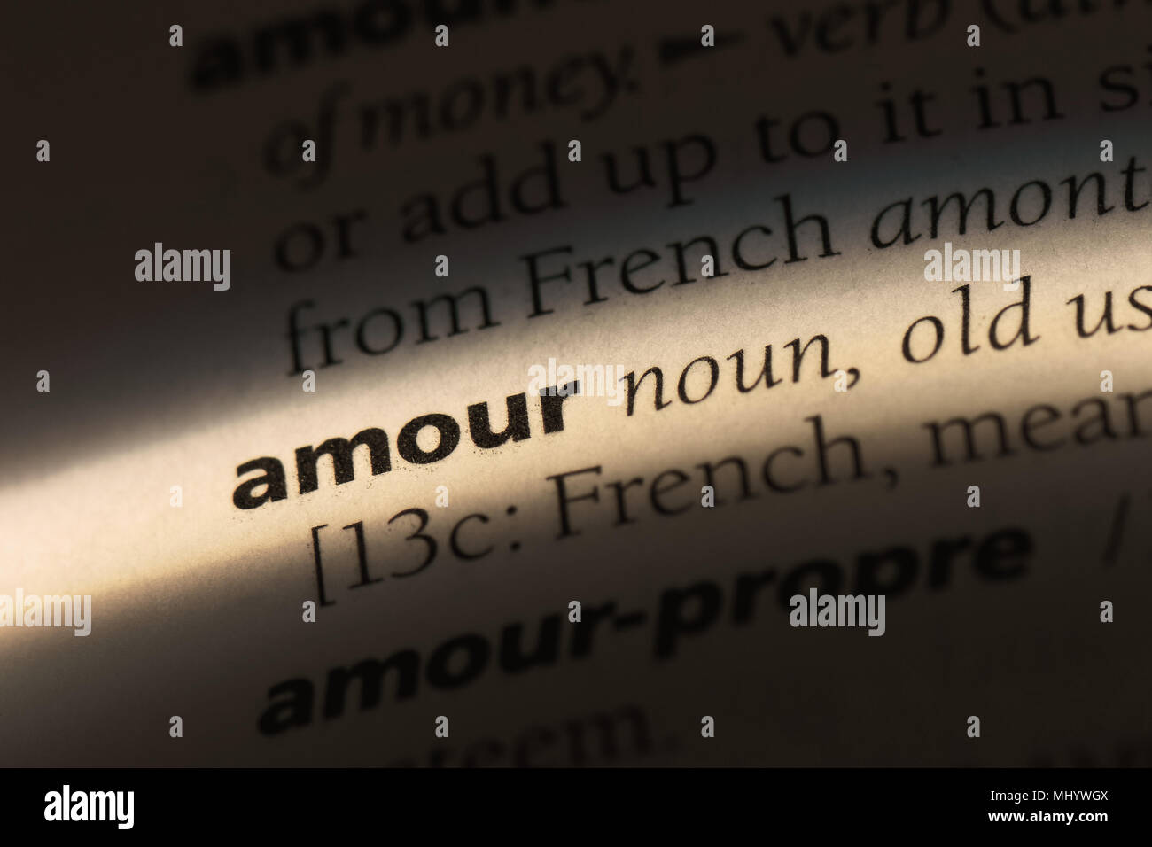 Amour word hi-res stock photography and images - Alamy
