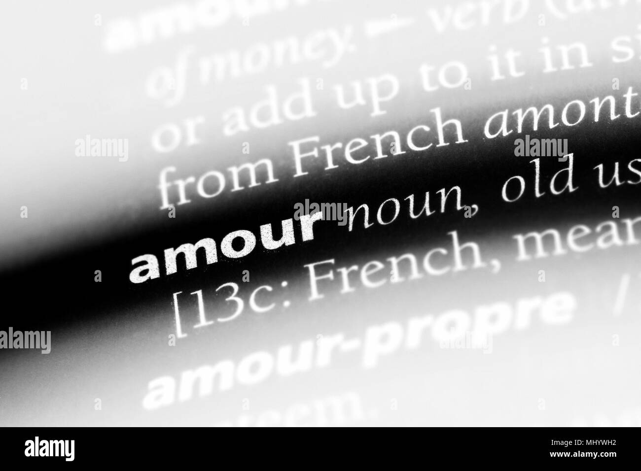 Amour word hi-res stock photography and images - Alamy