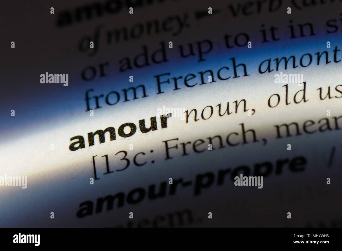 Amour word hi-res stock photography and images - Alamy