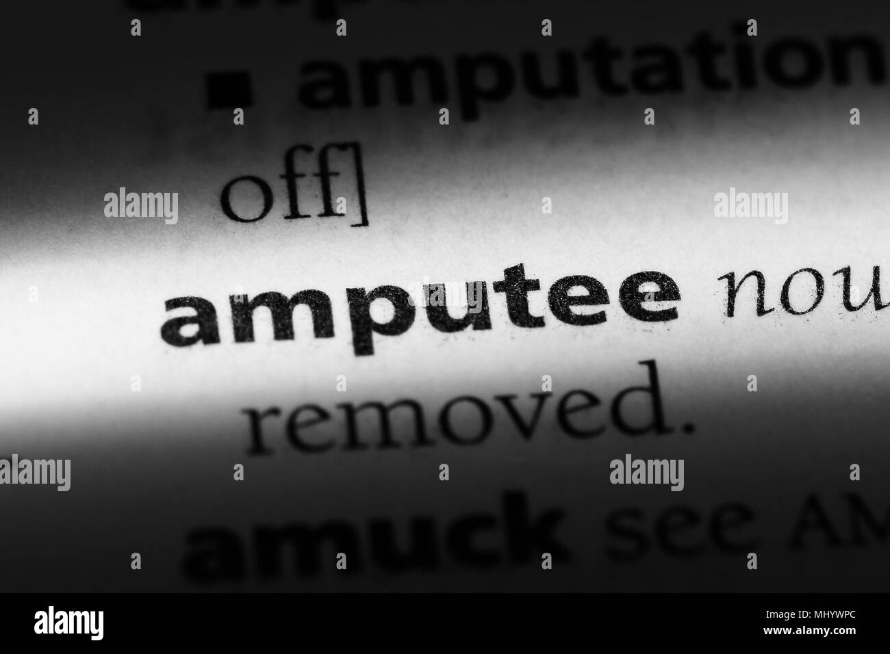 Amputation Word