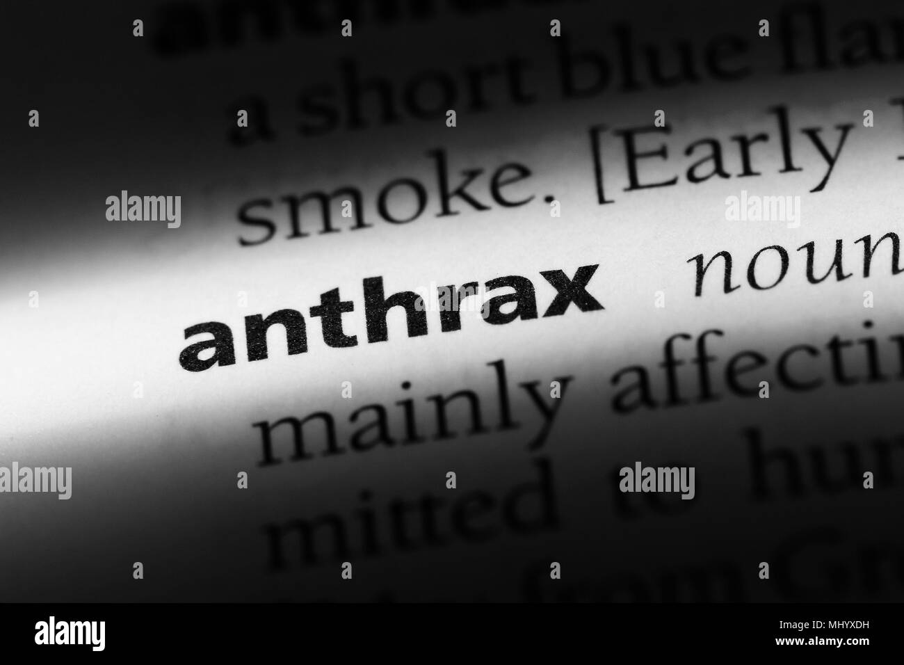 Anthrax anthrax Black and White Stock Photos & Images - Alamy