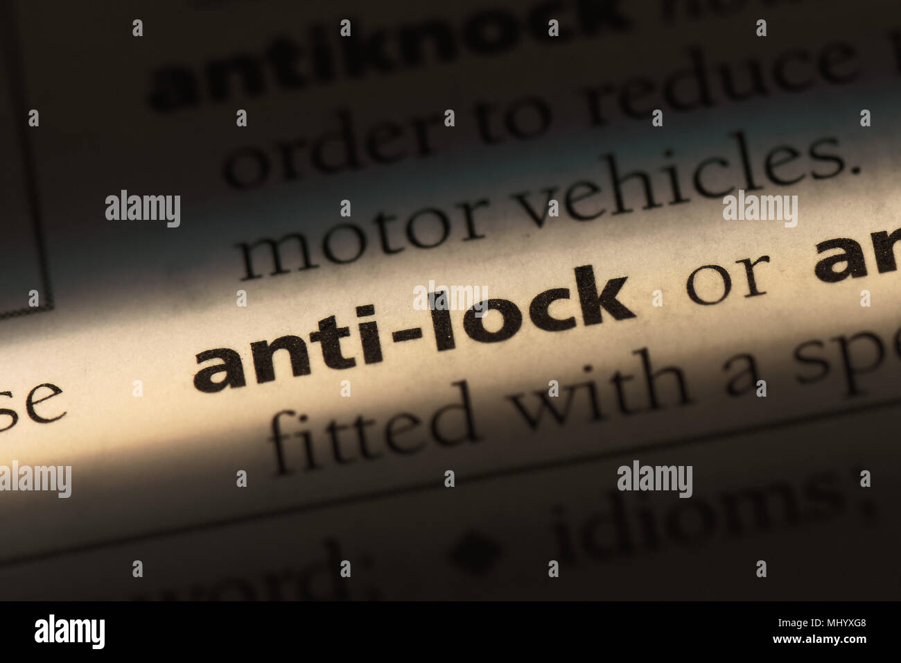 Anti dictionary hi-res stock photography and images - Alamy