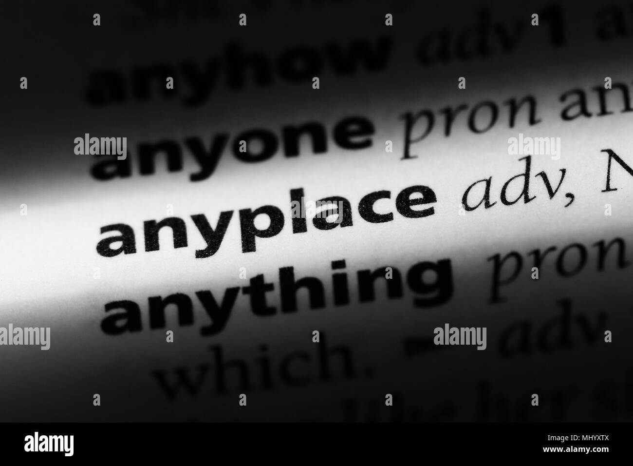 Anyplace hi-res stock photography and images - Alamy