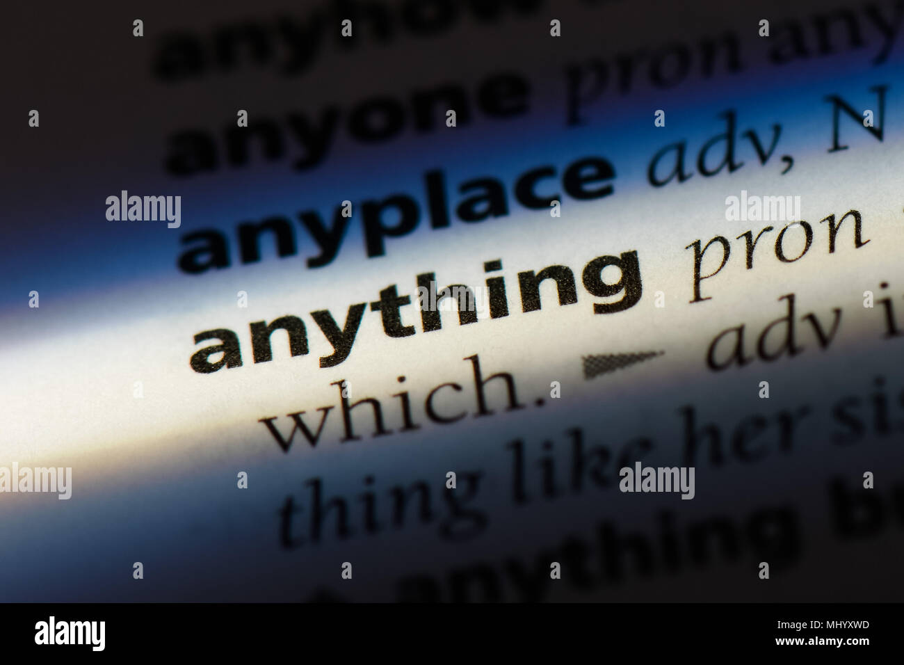 If anything hi-res stock photography and images - Alamy