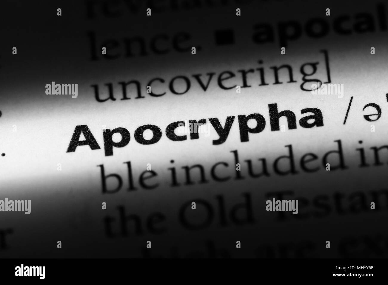 Apocrypha hi-res stock photography and images - Alamy