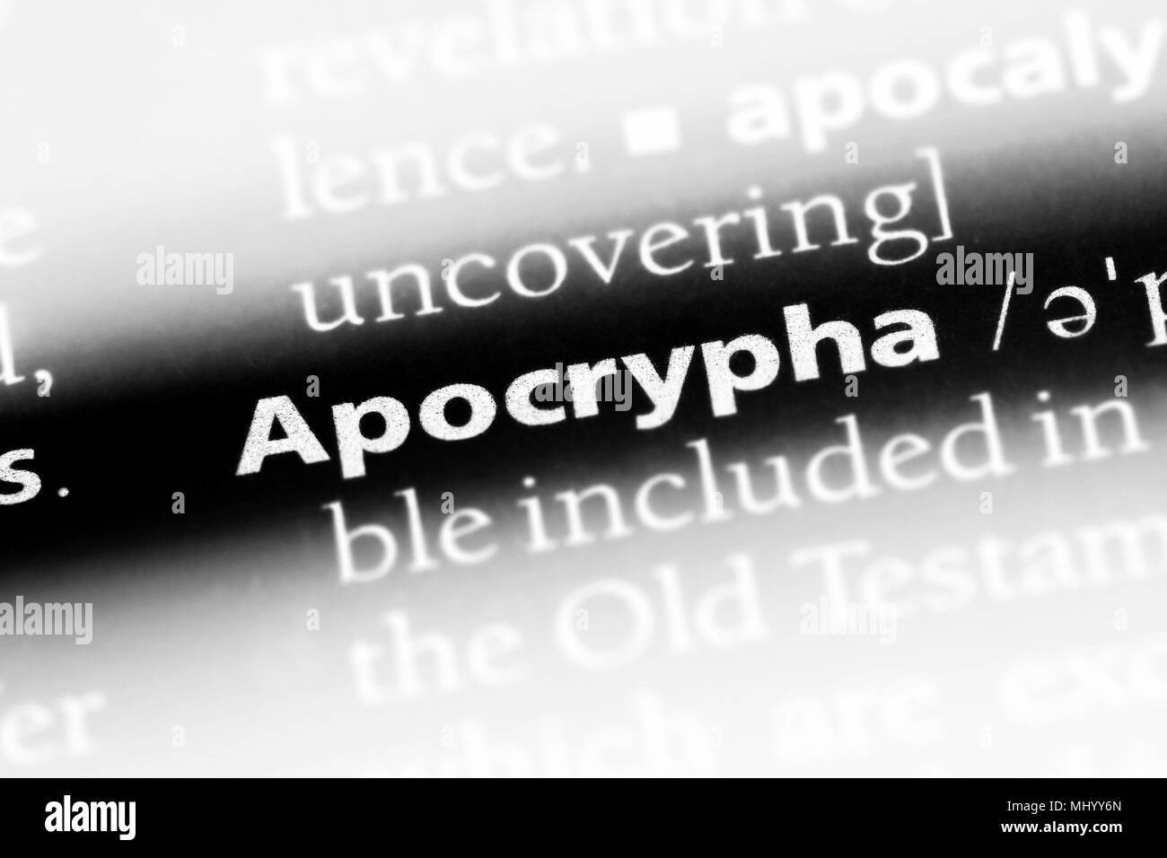 Apocrypha hi-res stock photography and images - Alamy