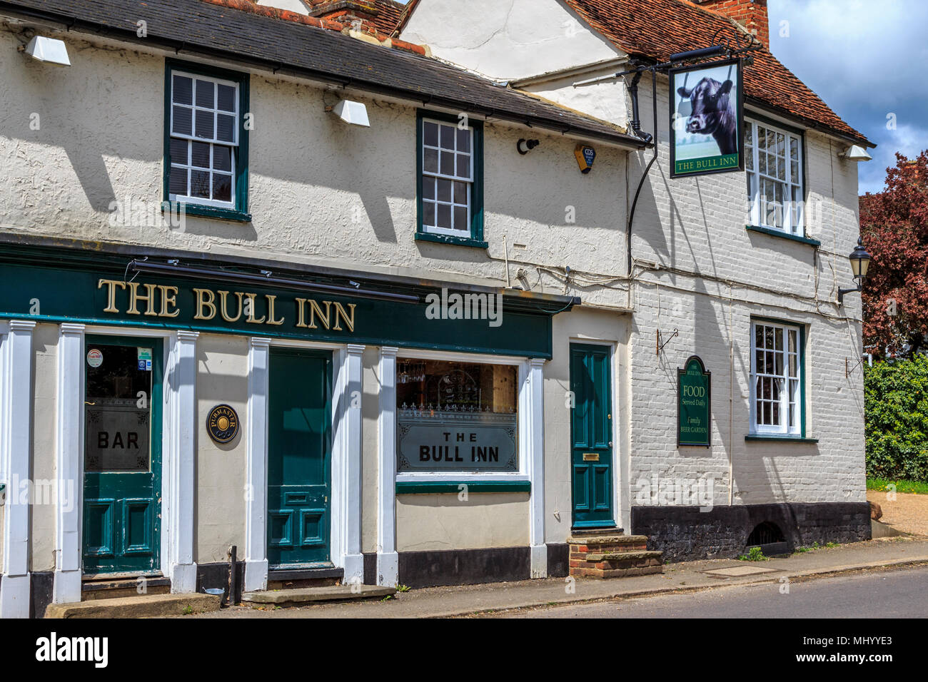 pretty and desirable village of much hadham high street hertfordshire ...