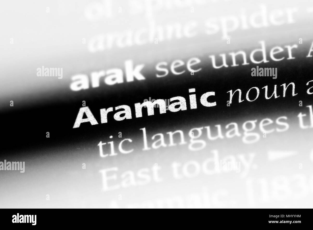 Aramaic writing hi-res stock photography and images - Alamy