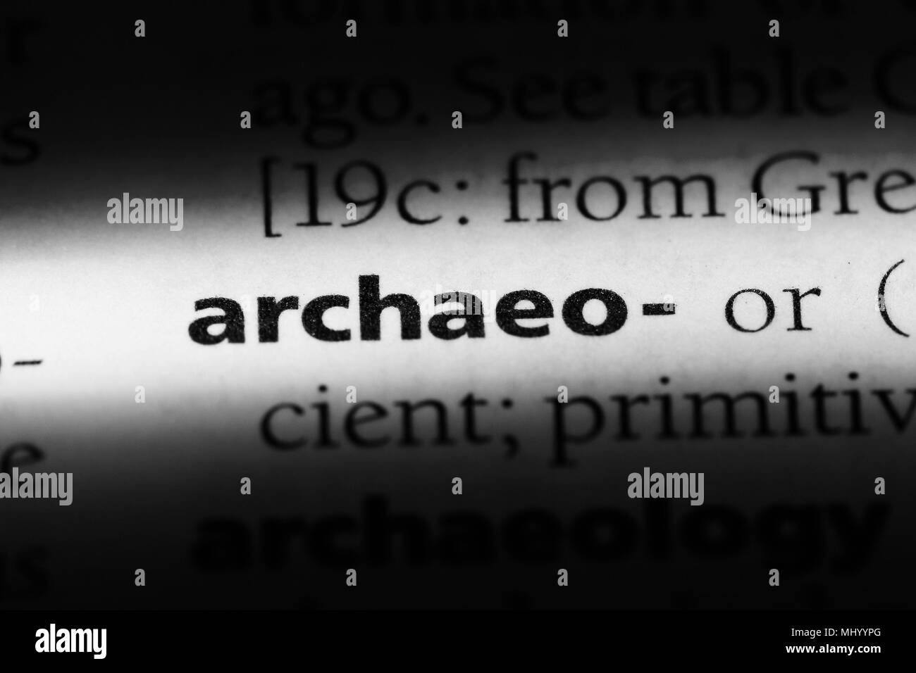 Archaeo hi-res stock photography and images - Alamy