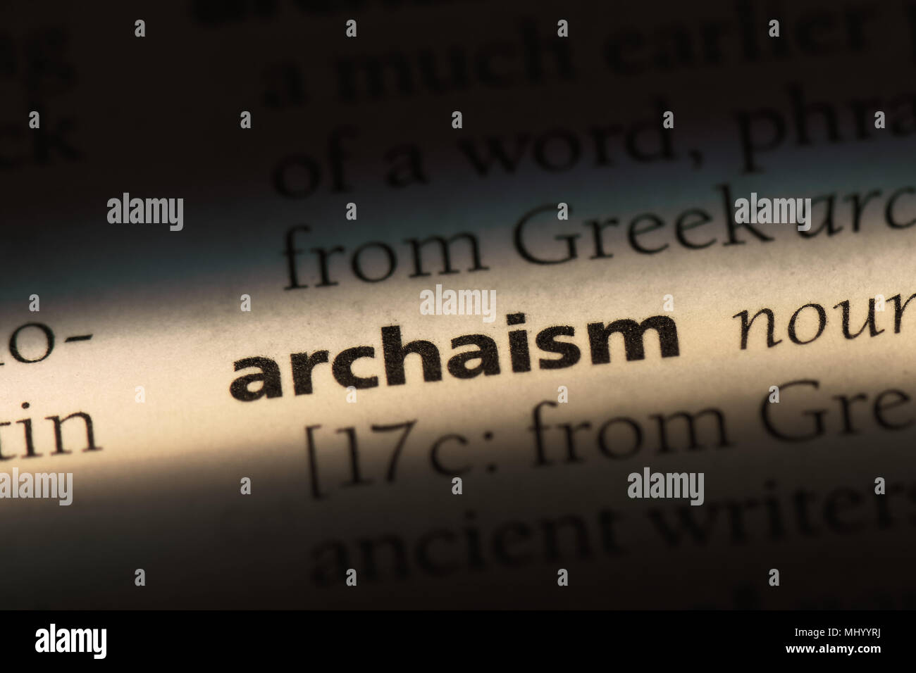 Archaism hi-res stock photography and images - Alamy