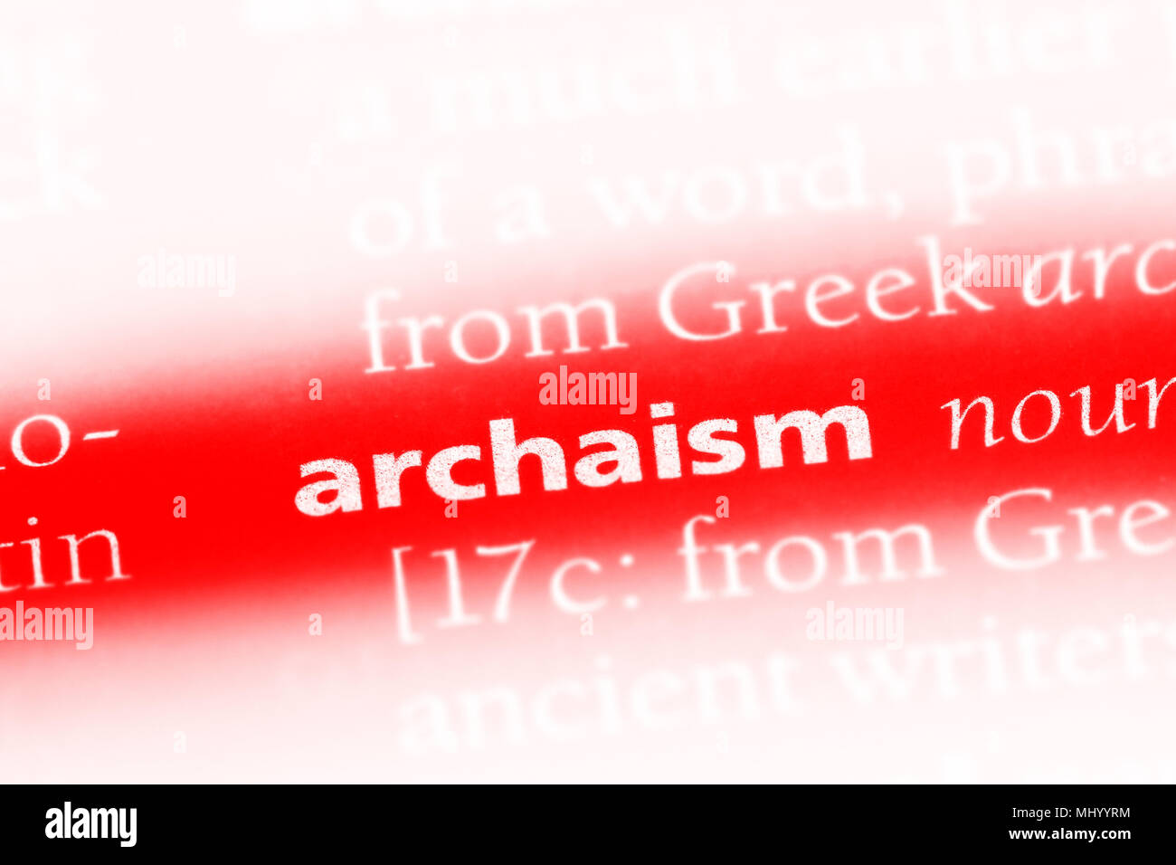 Archaism hi-res stock photography and images - Alamy