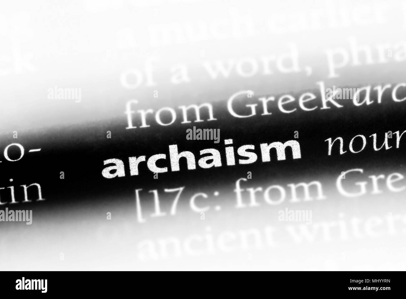 Archaism hi-res stock photography and images - Alamy